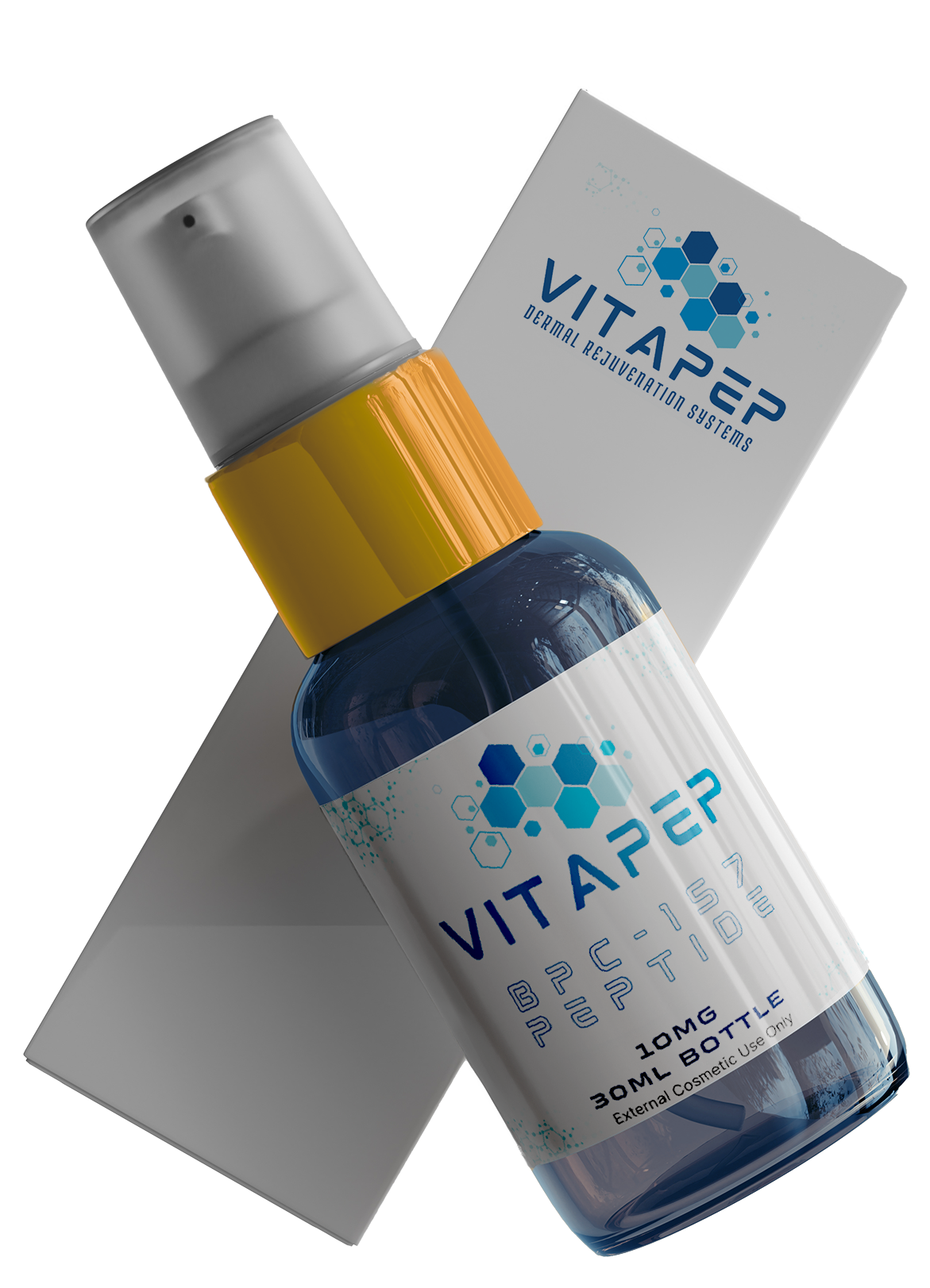 BPC-157 Topical Peptide Serum (10mg) 30ml Bottle – VitaPep™