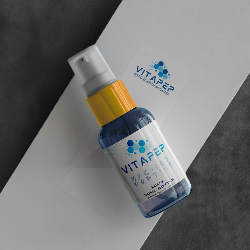 BPC-157 Topical Peptide Serum (10mg) 30ml Bottle – VitaPep™